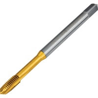 M3x0.5 Metric Machine Tap Spiral Point TiN Coated HSSE Associated Production Tools