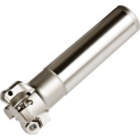 End Mill for HNKU Inserts 40mm diameter 150mm long 4 teeth 32mm plain ...