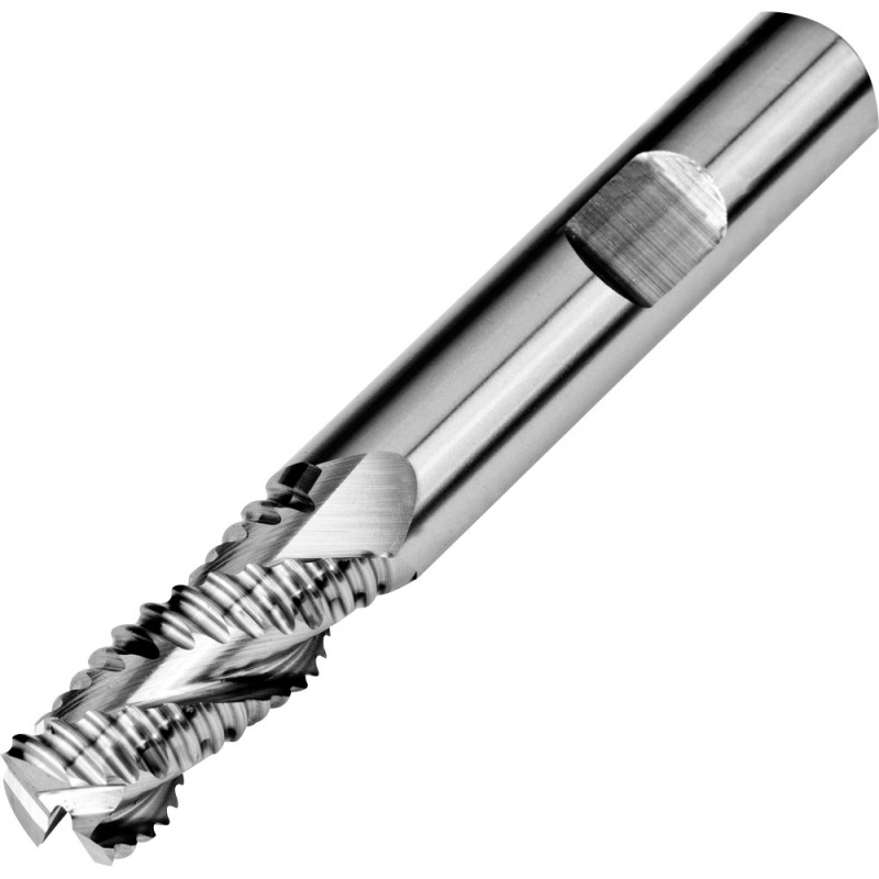 12mm Diameter 3 Flute Ripper for Aluminium HSS 8% Cobalt Associated ...