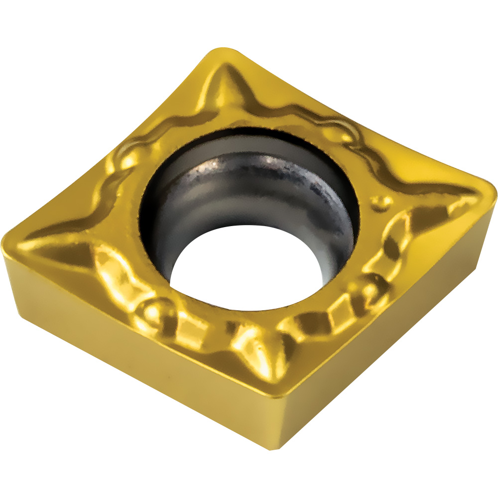 CCMT 060204 FG PV20 Cermet Inserts for Finishing Steel and Stainless PVD Coated Associated ...