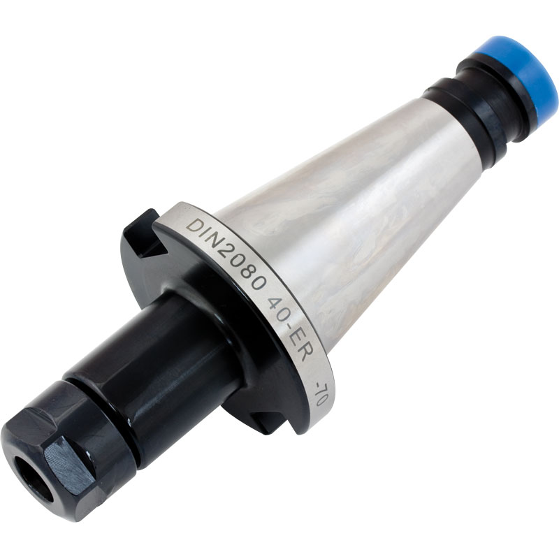 DIN 2080-40 Collet Chuck for ER16 Collets 70mm Gauge Length Associated ...