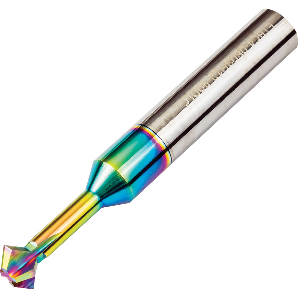 ETBC4-0605H10-90DLC Upper and Lower Chanmfering End Mill 90° (45°+45 ...