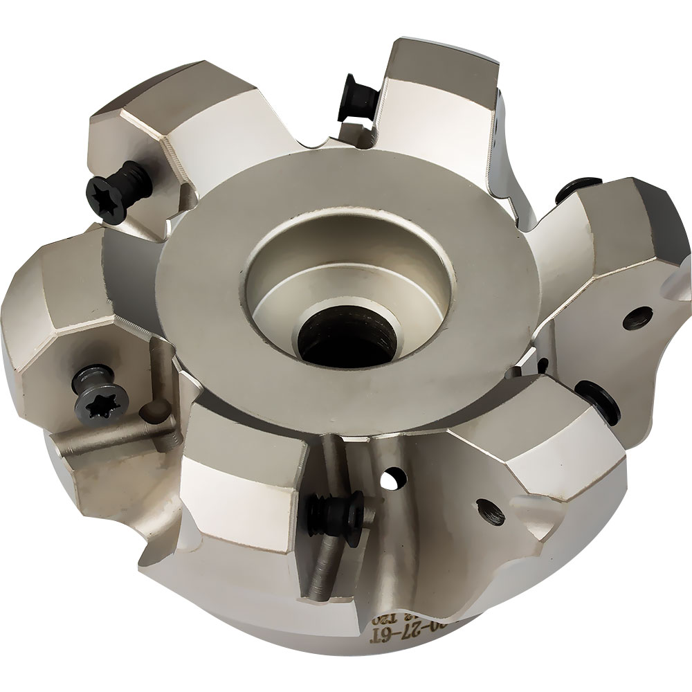 F45NM-80-27-6T Milling Cutter for ONMU 080608 Inserts 80mm diameter 6 ...