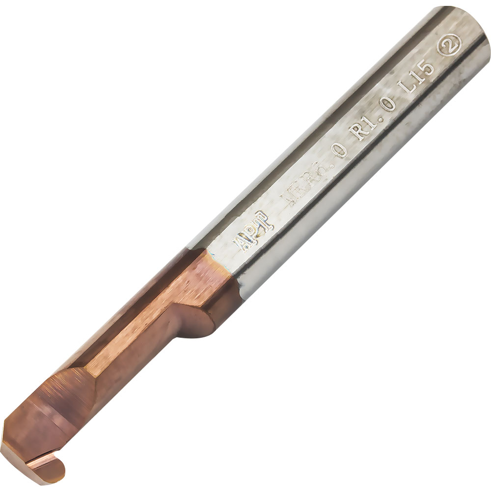MKR5.9-R0.5-D6L15XMP Full Radius Carbide Internal Grooving Bar Min Bore 5.9mm Width 1mm, R0.5 ...