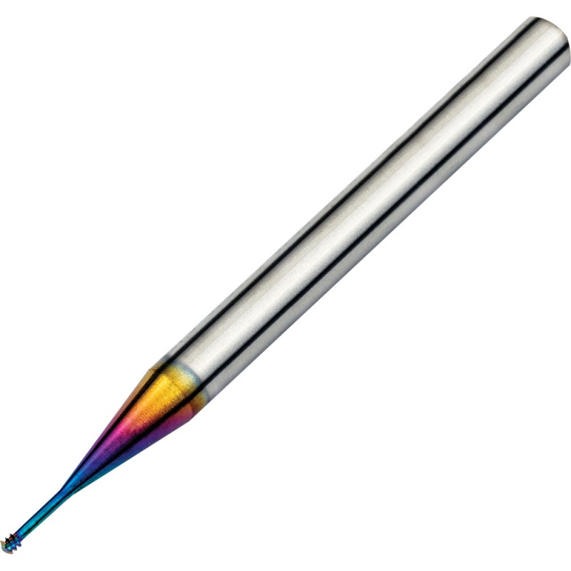 Internal Mini Carbide Thread Milling Cutter M2.0x0.4 3xD DLC Coated for ...