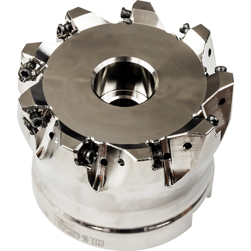 R217.96-63D22D50L9T Milling Cutter for WNMU 040304ER, XNEX Inserts 63mm ...