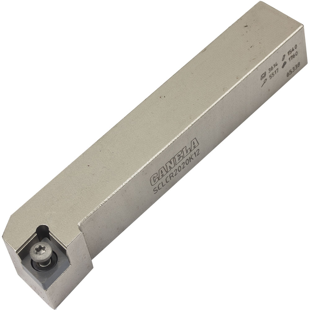 SCLCR 2020 K12 Toolholder for Turning 20x20mm Shank Right Hand uses CCMT 1204 Inserts Canela ...