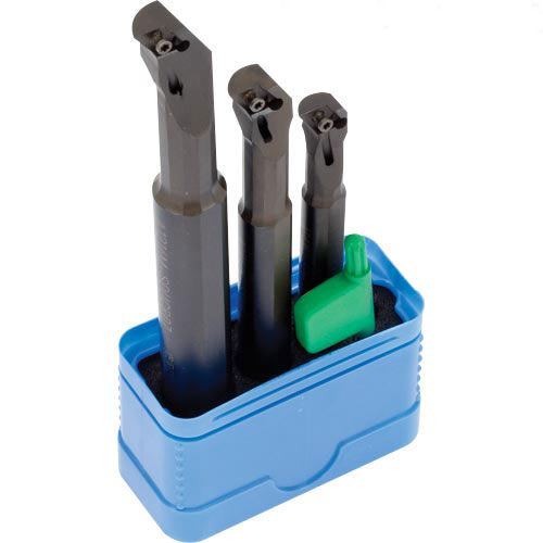 SET A-SDUCR 07 Steel Shank Boring Bar set Thru' Coolant for DCMT 0702 Inserts Canela Associated ...