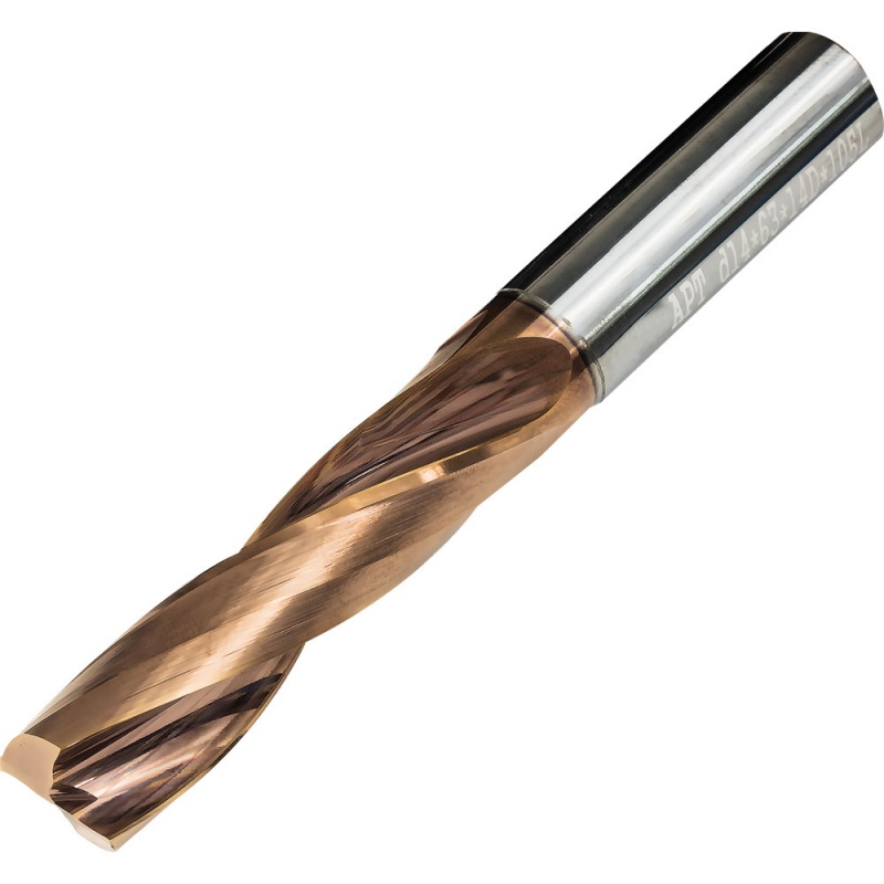 20mm Diameter Flat Bottom Carbide Drill 20mm Shank 90mm Max Depth for General Use